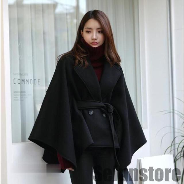 ケープコート ポンチョ ポンチョコート アウター チェスターコート　カーディガン ケープ 通勤　羽織 レディース ゆったり 大人 高見え
