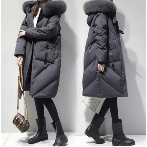 秋冬　中綿コート レディース ダウンコート ミドル丈　フード付き レディース 中綿ジャケット ミドル丈　コート アウター ラージサイズ