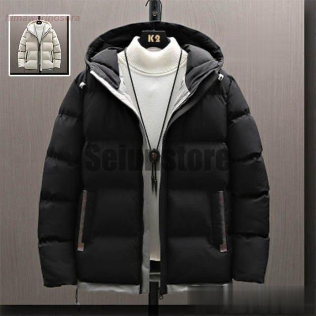 ダウンジャケット メンズ 40代 50代 ダウンコート 無地 カジュアル 中綿ジャケット 大きいサイズ 秋冬物 防寒 暖かい