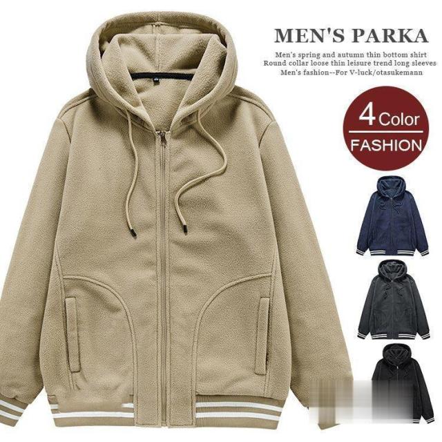 暖かい パーカー メンズ トップス ジップアップパーカー フリース 裏起毛 スウェット フーディー スポーツ 防寒 秋服 冬服