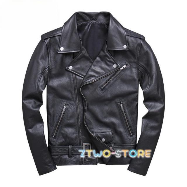 レザージャケット 本革 メンズ バイク ライダース 牛革 おしゃれ 革ジャン ブラック ブルゾン 20代 30代 40代 コート 天然皮革 秋冬服 大きいサイズ ジャケット