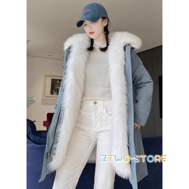 モッズコート レディース アウター 秋冬 裏ボアコート ロングコート フェイクファー フード付き 大きいサイズ 3L 防寒 冬 秋 韓国 ファッション