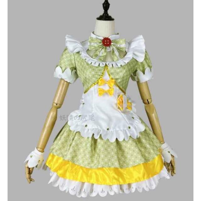 コスプレ衣装 メイド ワンピース メイド服セット ロリータ ゴスロリ ハロウィン仮装レディース コスチューム フルセット コス可愛い コスプレ全店二点送料無料