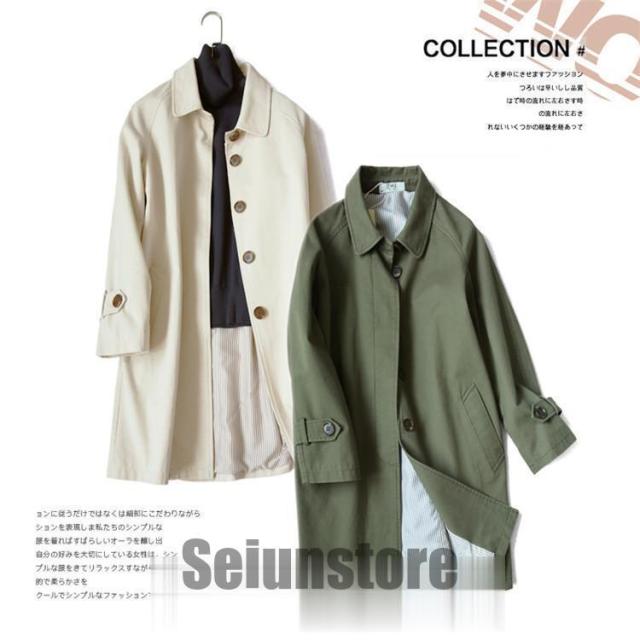 【爆買】トレンチコート レディース 春秋 スプリングコート 大きいサイズ 無地 トレンチコート 防風 韓国風 ショート丈コート アウター 通勤 キレイめ 新作