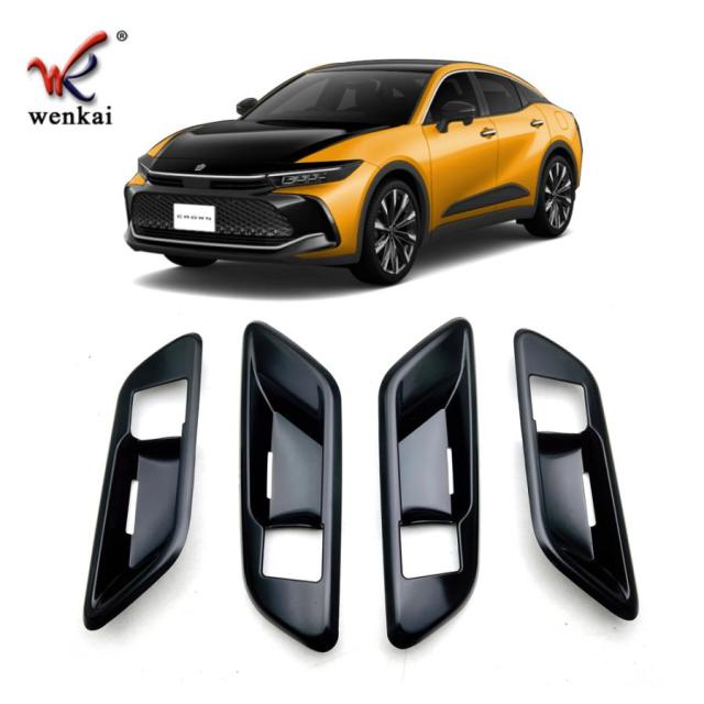 新型 クラウン クラウンクロスオーバー ドアハンドルカバー CROWN CROSSOVER G X RS TZSH35 AZSH35 パーツ カスタム ドアハンドルガーニッシュの通販はau ...
