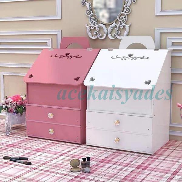 コスメボックス メイクアップボックス メイクケース メイク収納 化粧品ケース コスメ 小物収納ボックス 超大容量 メイクボックス 化粧箱 美容 ギフト