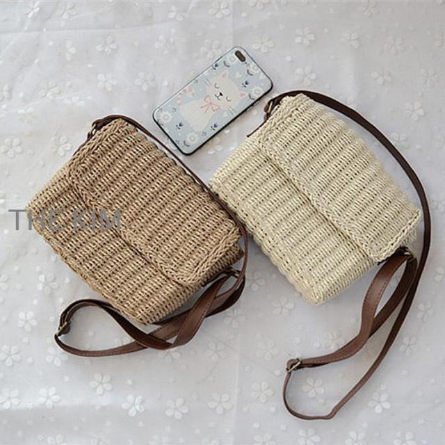 かごバッグ レディース トートバッグ 麦わらバッグ ピクニック 海 ビーチ ビンテージ 夏バッグ 麦わらバッグ 軽量 かわいい 草編みバッグ　オシャレ