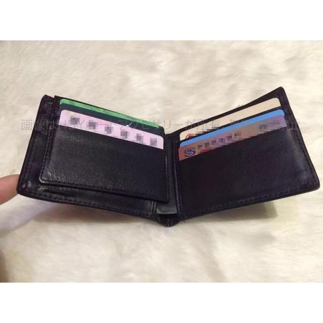 H3Y リアルカーボン 本革 レザー 財布 サイフ ウォレット 小銭入れ お