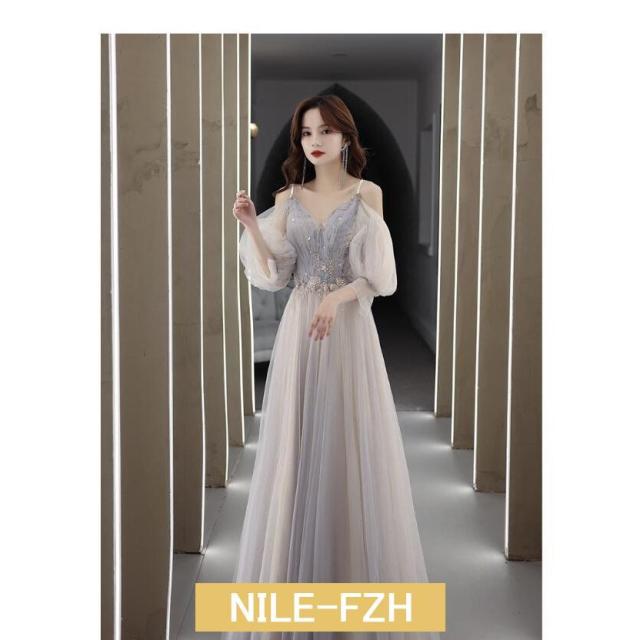 グラデーション イブニングドレス オシャレ エレガント 二次会ドレス ロング丈 ドレス キャミドレス オフショルダー 成人式ドレス ゲストドレス 同窓会 謝恩会