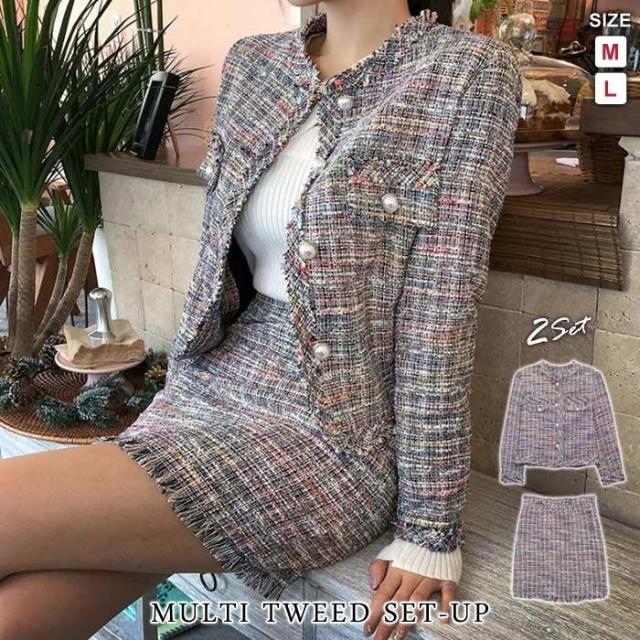 セットアップ レディース スカートスーツ 結婚式 パーティードレス ジャケット 大人 ショート ミニ M L お呼ばれ 20代 30代 40代 ママ 母 OL 送料無料