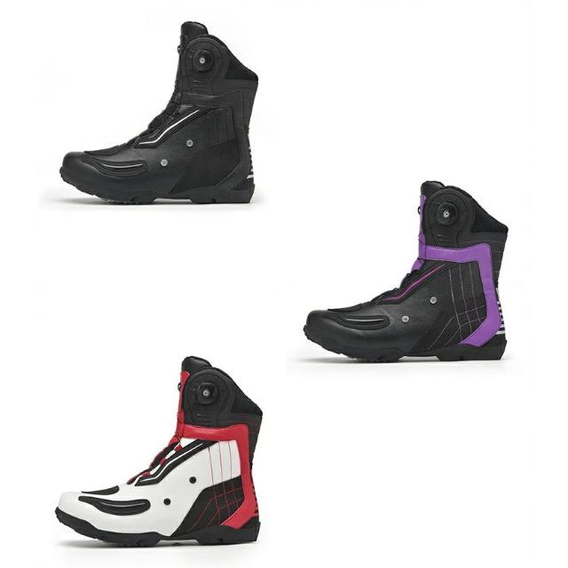 【爆買】バイクシューズ オートバイ靴 ライディングスニーカー レーシングブーツ ライディングシ ューズ プロテクトシューズ 　強化防衛性 バイク用靴 耐衝撃