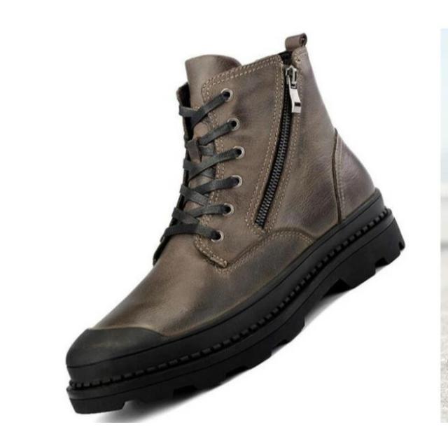 【爆買】メンズブーツ 牛革 バイク用靴 ツーリング 防寒 防水 ライディング オフロードオートバイ