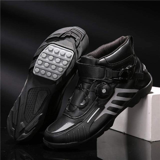 【爆買】バイク用靴 プロテクション有り 強化防衛性 高い防水機能 高速換気 耐衝撃性 透湿性 抗菌防臭 ショートブーツ ライディングシューズ レーシングブーツ オートバイ靴