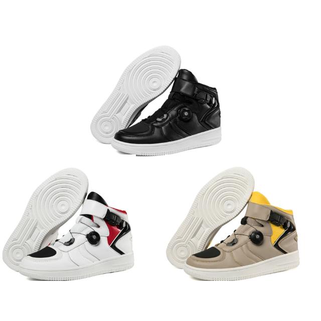 バイクブーツ オートバイ用 ライディングシューズ メンズ バイクシューズ バイク用 靴 履きやすい 通気性 耐磨耗性滑り止め