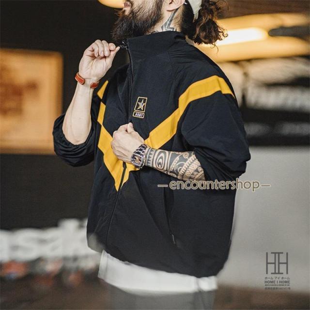 トレーニングジャケット ナイロン メンズ ミリタリー リフレクター 撥水 大きいサイズ フルジップ ジャージ フィットネス ブルゾン ジム スポーツ おしゃれ 春秋