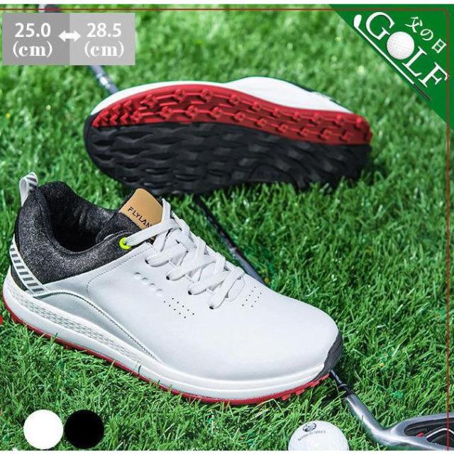 ゴルフシューズ メンズ 軽量 厚底 歩きやすい ゴルフ用 スニーカー カジュアル ランニングシューズ ウォーキングシューズ 大きいサイズ 防滑 運動靴