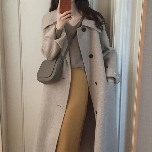 ロングコート コート ロング丈 レディース 秋 冬 40代 ラシャ トップス アウター マキシ ゆったり 着痩せ お洒落 上品 大人 30代 体型カバー 通勤