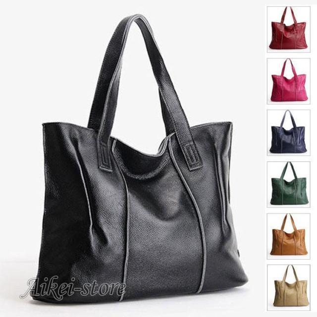 本革　トートバッグ　レディース　レザーバッグ　ショルダーバッグ 革バッグ　かばん　通勤 通学　大人　20代30代40代50代