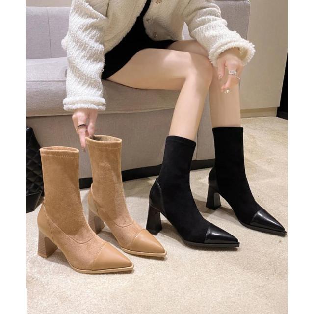 ショートブーツ ブーティー 秋冬ポイント利用