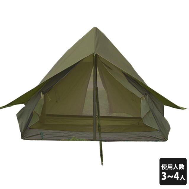 ロッジ テント ファミリー アウトドア キャンプ 3人用 4人用 シンプル 組み立て 折りたたみ キャンピング 紫外線カット