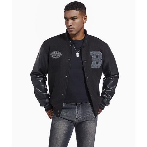 スタジャンメンズ レディース 大きいサイズ キルティング ジャケット 秋服 冬服 ジャケット 防風防寒 紳士 アウターブルゾン 袖レザー アウター 防寒着