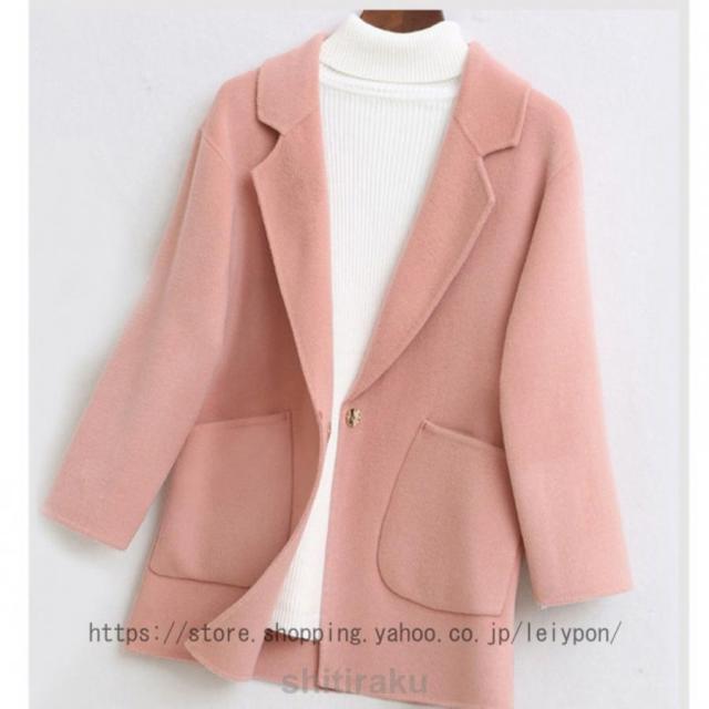 チェスターコート ショート丈 大きいサイズ ショートコート オーバーサイズ チェスター 無地 ゆったり 定番 体型カバー コート Aライン 無地 アウター