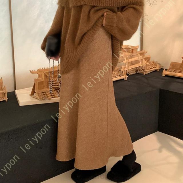 レディース フレアスカート 暖かい ハイウェスト レディース 30代 40代 50代 スカート 細見え 着やせ 春夏 秋冬 大人 上品 エレガント オフィス デート 婚活