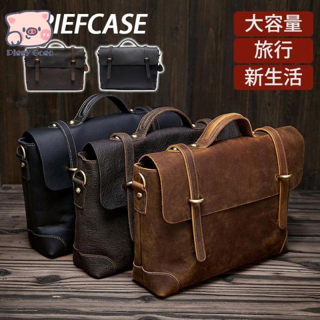 ビジネスバッグ メンズ トートバッグ 本革 通勤バッグ 高品質 肩掛け a4 プレゼント PC カバン 収納 ブリーフケース 父の日 出張 手提げ