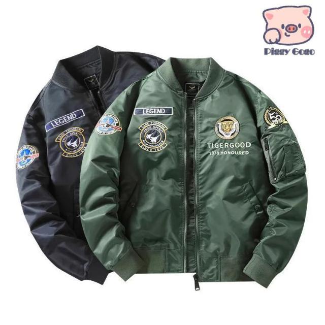 MA-1 MA1 メンズ ジャケット はおり タイガー刺? フライトジャケット ミリタリーアウター ミリタリージャケット 秋 秋物
