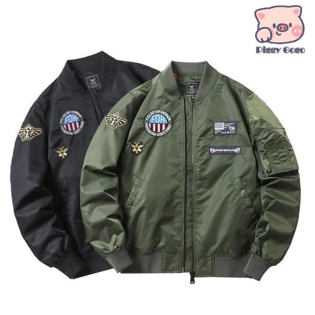 MA1 MA-1 メンズ タイガー刺? ジャケット ジャンパー フライトジャケット ミリタリーアウター ミリタリージャケット 秋 秋物
