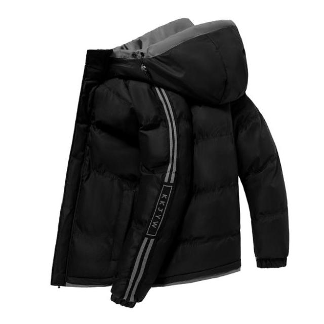 ダウンジャケット メンズ フード 軽量 冬 中綿 ダウン コート 防寒 防風 保温 ダウンジャケット 冬物 冬服 アウター ダウンジャケット 細身 グレー ネイビー