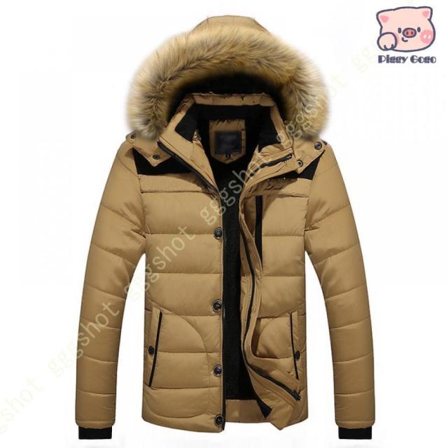 ダウンジャケット メンズ フード 軽量 中綿ジャケット 立ち襟 アウター トップス 中綿 ダウン ミリタリー バイ カラー スリム 厚手 暖かい 防風 防寒着 登山