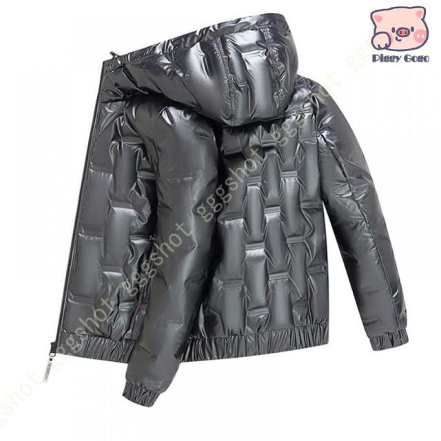 ダウンコート メンズ コート ダウンジャケット 中綿ジャケット フード付き アウター 保温 ボリュームネック 暖かい 防寒 撥水 防風 冬服 カジュアル 秋 冬