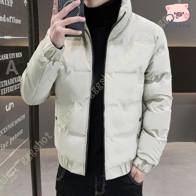 ショートコート メンズ ダウンコート 通勤 通学 中綿コート 暖かい ビジネスコート アウター カジュアルコート ダウンジャケット 保温 防風 20 30 40 50代