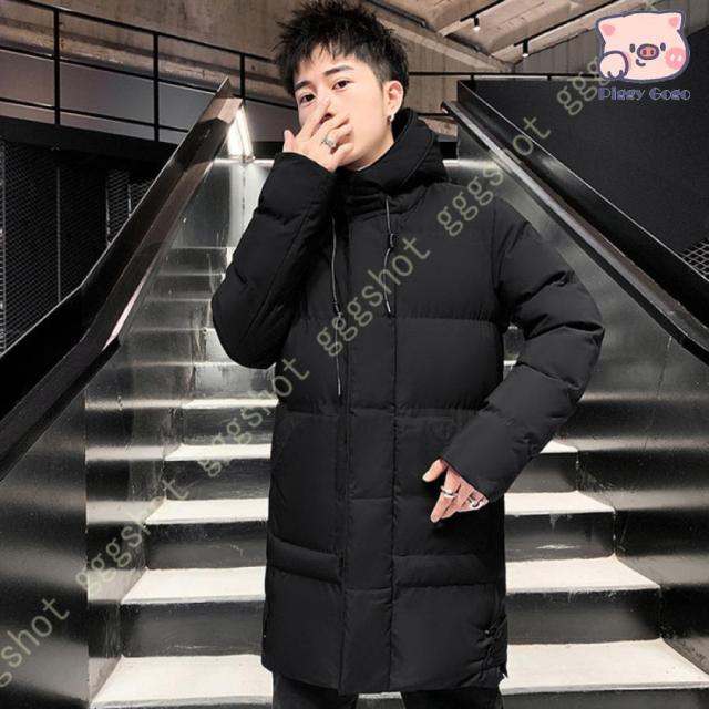 軽量ロングダウンジャケット ダウンコート メンズ メンズファッション アウター ダウンジャケット ロングコート ビジネスコートスポーツ フード付き 旅行 通勤