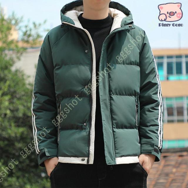 ダウンジャケット アウトドア 防寒ブルゾン 防風 ポケット付き 防寒 トレッキング 登山 通学 ビジネス ファッション カジュアル 作業 秋冬コート