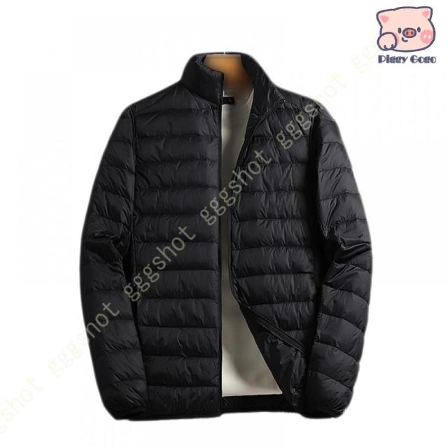 アウター おしゃれ メンズ 男性 ダウンジャケット ダウンコート 秋冬 無地 ジャケット ジップアップ 防寒 防風 動きやすい 保温性 暖かい 防寒対策 ゆったり