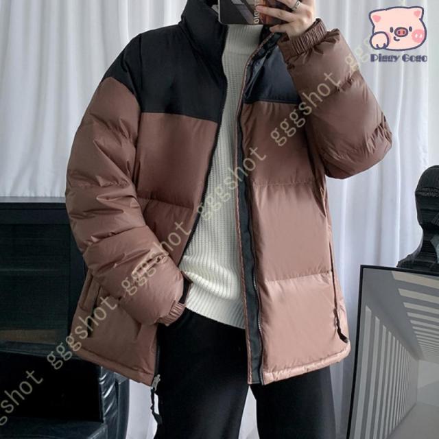 コート メンズ 防寒着 中綿入り ダウンジャケット 無地 冬服 アウター 大きいサイズ ゆったり 中綿ジャケット 厚手 防風 ダウンコート 上着 おしゃれ 立ち襟