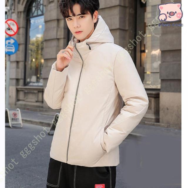 メンズ ダウンジャケット 軽量 防風 登山 暖かい ウルトラライト ダウン コート コンパクト おしゃれ 秋冬春 中綿コート 中綿入 ジャケット 厚手 フード付き