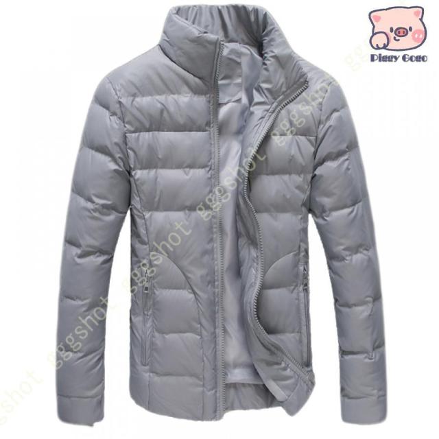 ダウンジャケット ダウンコート メンズ ジャケット 中綿ジャケット ショート丈 アウター 通勤 通学 軽量 スタンドカラー 厚手 ボリューム おしゃれ 防寒 撥水