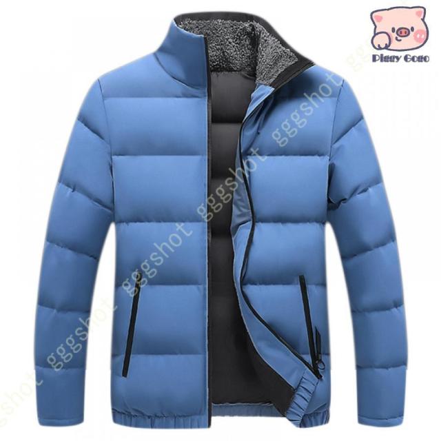 軽量 ダウンジャケット メンズ 長袖 ショート アウター ライトダウン 防寒着 おしゃれ 暖かい 防寒 撥水 防風 透湿 スタンドカラー ダウンコート コート