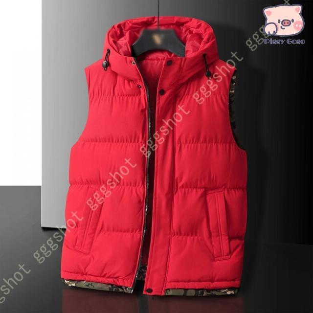 ダウンベスト 大きいサイズ メンズ ダウンベスト メンズ 中綿ベスト メンズ 大きいサイズ服 冬 防寒 無地 ショート丈 軽量 あったか ダウンベスト メンズ