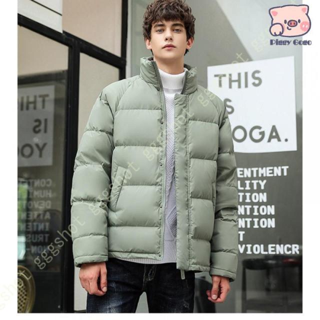 ジャケット ブルゾント アウター 冬服 冬 軽量 防寒 ブランド メンズファッション 服 秋冬 暖かい あったか Sサイズ Mサイズ XLサイズ 立ち襟 お洒落 長袖