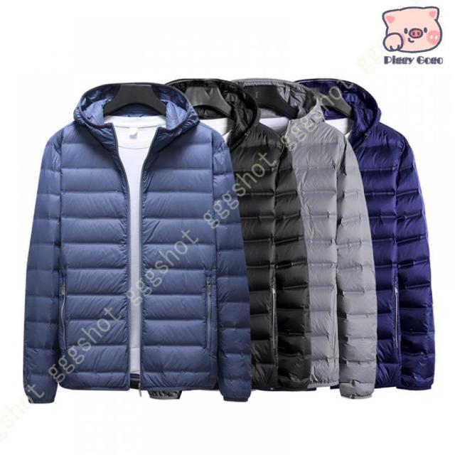 フード付き ダウンジャケット ダウン ウルトラライトダウン メンズ ショート 大きいサイズ ダウンコート メンズ アウター 冬 長袖 軽量 ダウン トップス