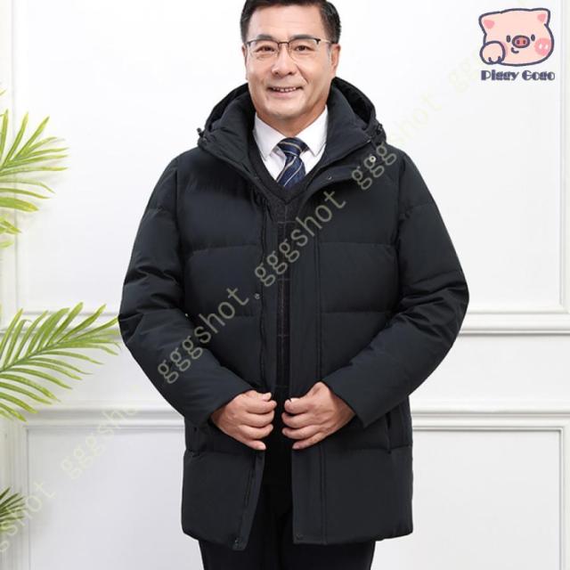 メンズ ダウンジャケット フード付き 厚手 軽量 ジャケット アウター 冬服 防寒 中綿ジャケット 防風 シンプル 暖かい 大きいサイズ 防風 登山 ダウンコート