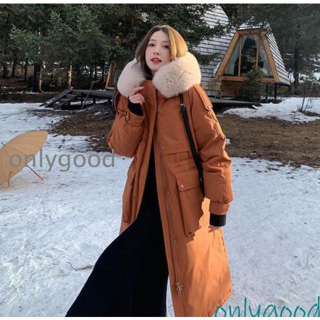 ダウン(50%) 秋冬　ロングダウンコート レディース ダウンコート ロング フード付き レディース ダウンジャケット ロングコート アウター ダウン 軽量