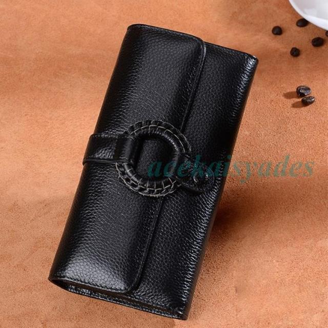 長財布　レディース　財布　本革　サイフ　ウォレット　wallet　大収納　大容量　多機能　カード入れ　コンパクト　可愛い