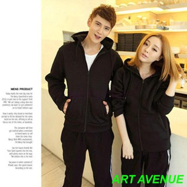 年末 カップル ペアルック セットアップ ランニングウェア 秋 スウェット 上下セットセット ジップアップパーカ ジョガーパンツ 無地 スポーツジム