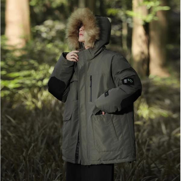 モッズコート メンズ ミリタリー 冬服冬服 ロングコート 防寒 暖かい 裏起毛 ビッグシルエット ワイド 無地 新作 アウトドア