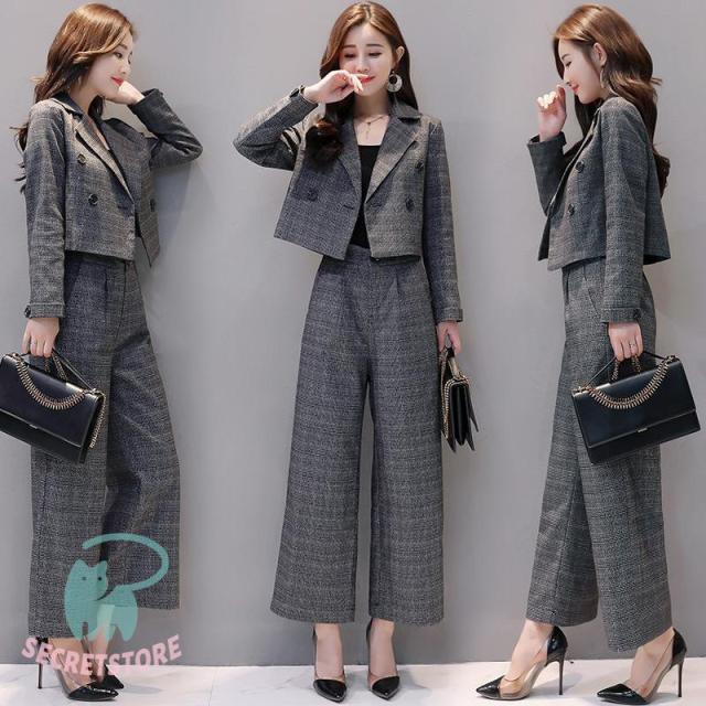 卒業式 服 母 服装 ママスーツ スーツ セットアップ レディース 秋冬 春 卒業式 40代 ワイドパンツ テーラード ママスーツ 入園式 入学式 卒園式 フォーマル OL